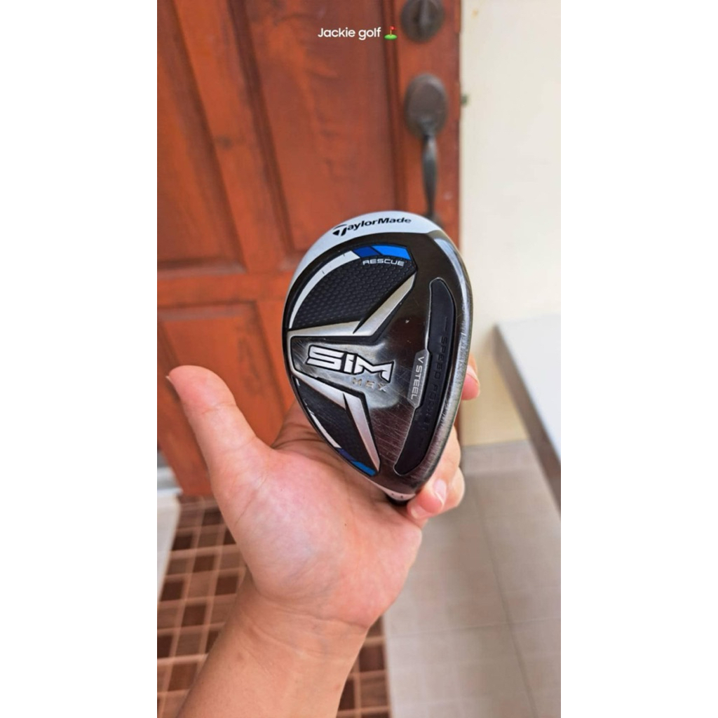 ไม้กอล์ฟ มือสองสภาพดี หัว U4 Taylormade Sim Max Loft 22' สภาพใช้งาน ...