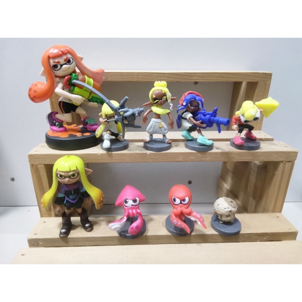 Splatoon 3 Mini Figure สินค้ามือ2 ญี่ปุ่น | Shopee Thailand