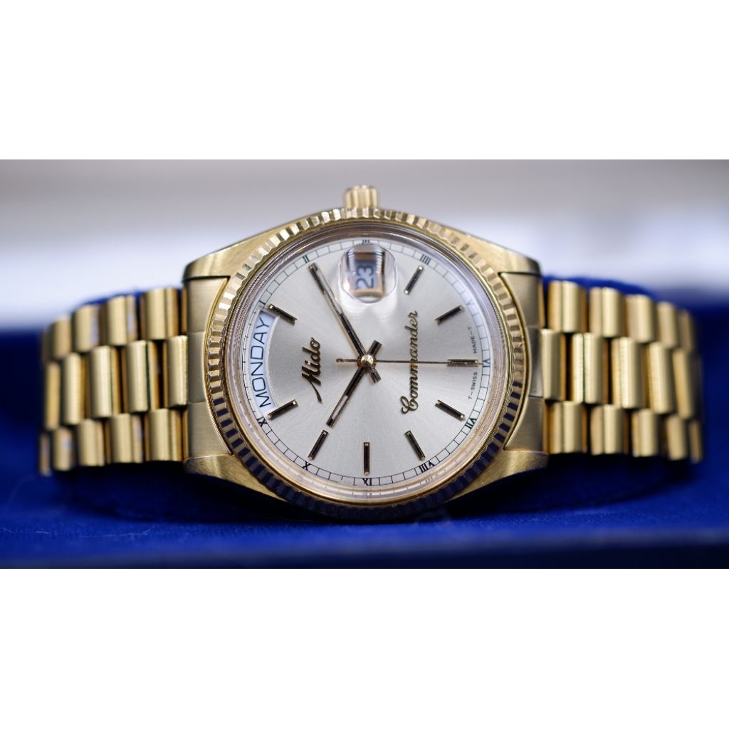 Mido commander 8299-1 สภาพสวยเก่าเก็บ | Shopee Thailand