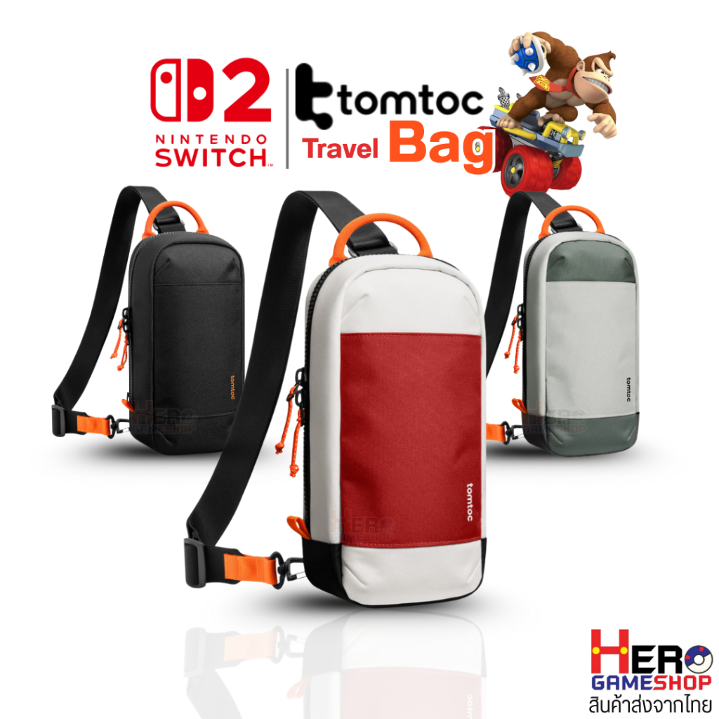 Tomtoc Gameon-G49 Travel Bag กระเป๋า Switch 2 🎒ปกป้องมั่นใจ 360 องศา ...