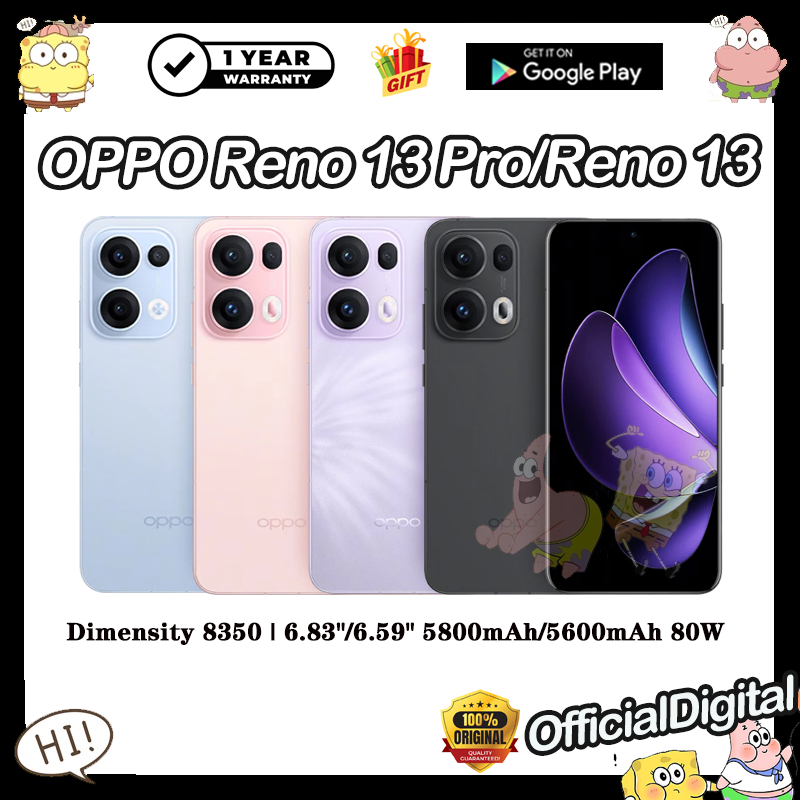 OPPO Reno 13 Pro OPPO Reno 13 Dimensity 8350 80W Dual SIM OPPO Reno13 ...