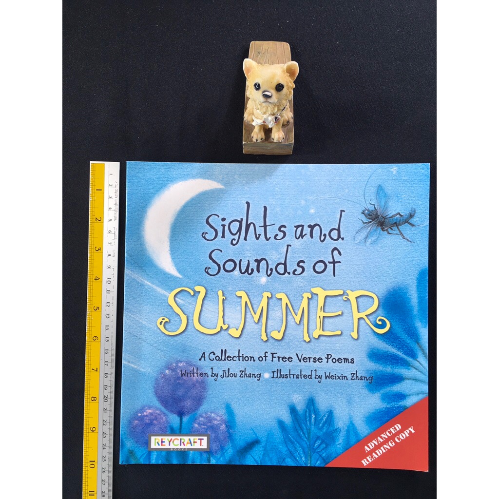 Sights and Sounds of summer By Jilou Zhang หนังสือภาษาอังกฤษปกอ่อน (Pre ...