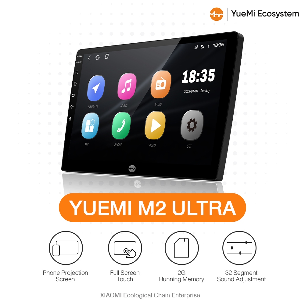 YueMi Ecosystem | Yuemi M2 Ultra วิทยุแอนดรอยด์ Ram 2 , Rom 32 จอแอนดร ...