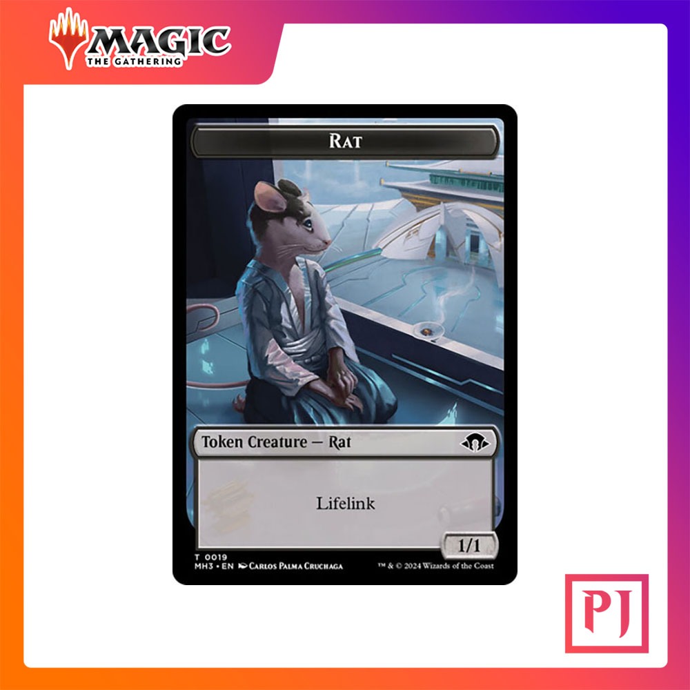 [MTG] Rat Token [MH3] [TOKEN] [COMMON] [NORMAL] [ENG] (การ์ดเมจิค ...