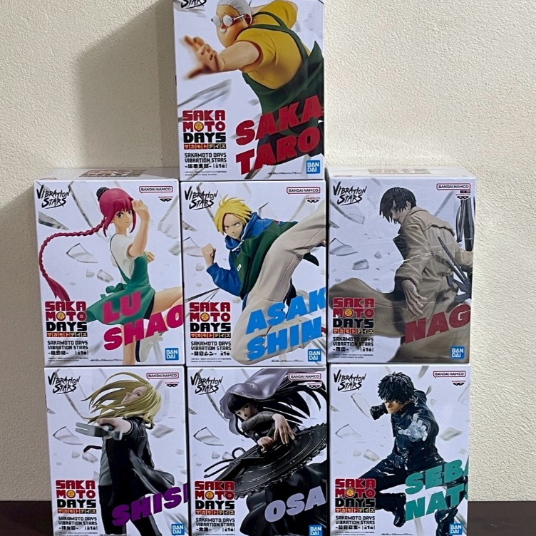 ฟิกเกอร์ ซากาโมโต้เดย์ ลู่ นากุโมะ ชิน ชิชิบะ โอซารางิ Figure Sakamoto ...
