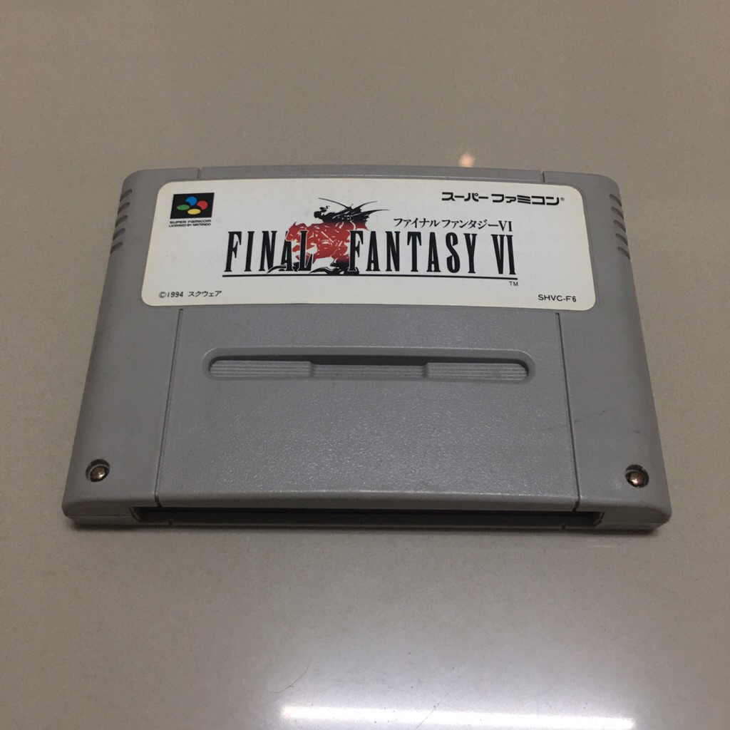 ตลับ SFC Final Fantasy VI (ภาค6) (Japan) Nintendo Super Family Computer ...