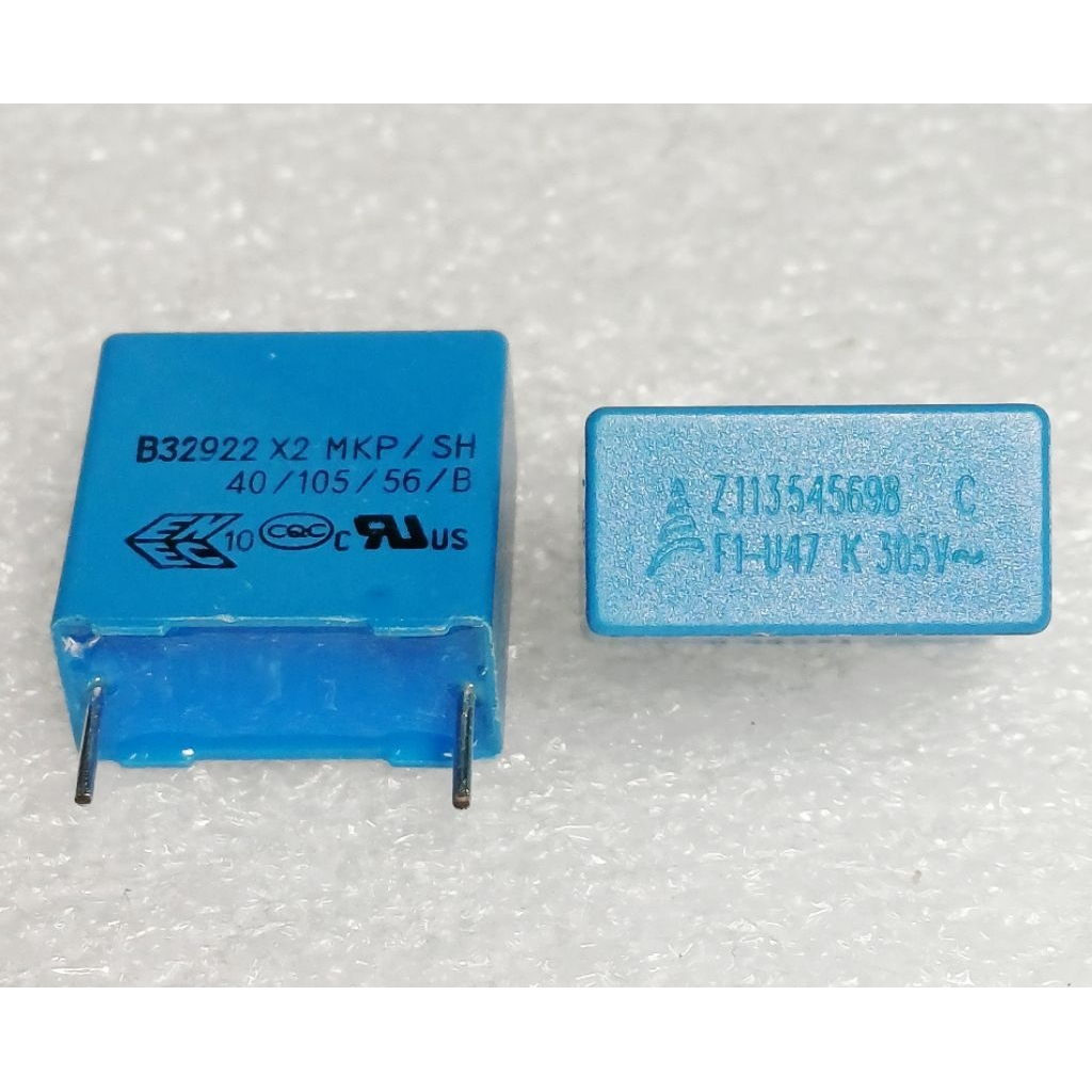 Epcos b32922 0.47uf 474 470nf x2 305v EMI Suppression Capacitors (MKP ...