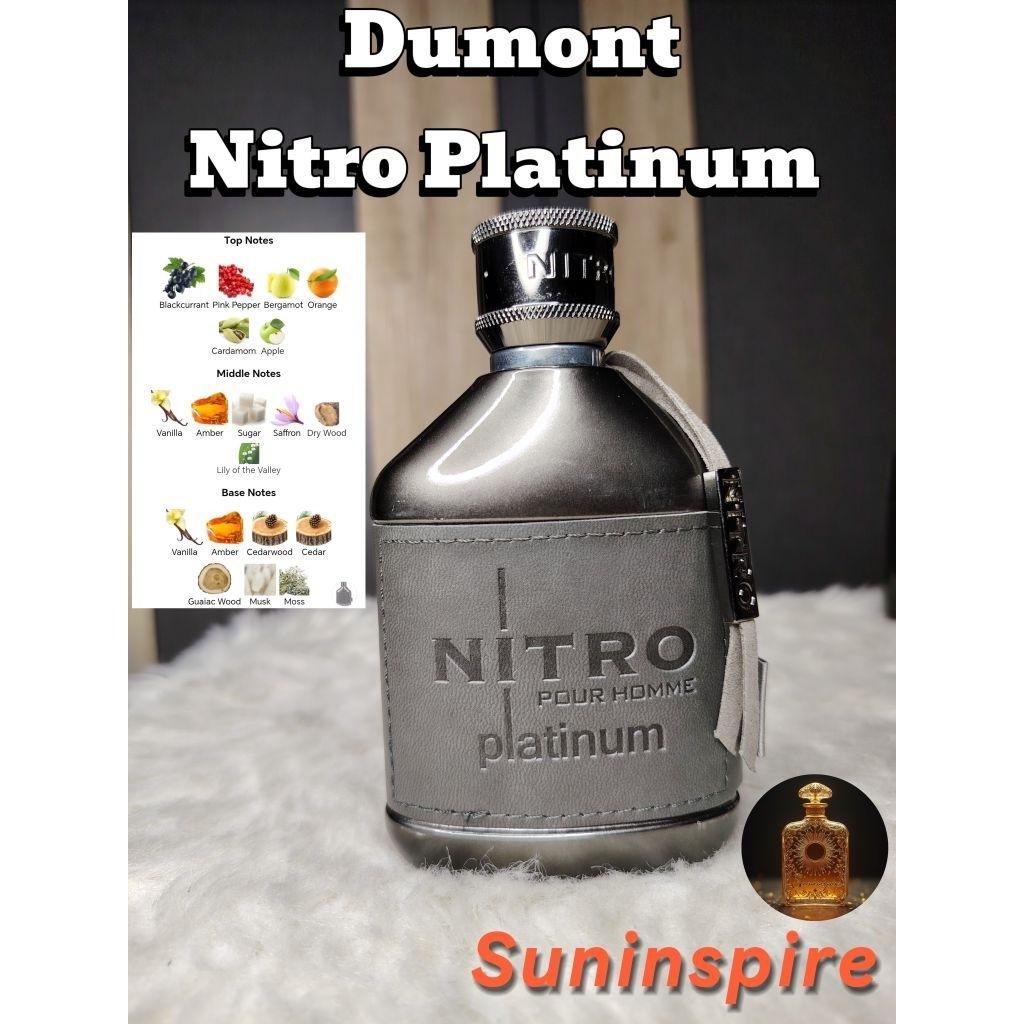 น้ำหอมแบ่งขาย Dumont Nitro Platinum หอมเท่ กลิ่นหรู ดูแพง ไม่บาดจมูก ...