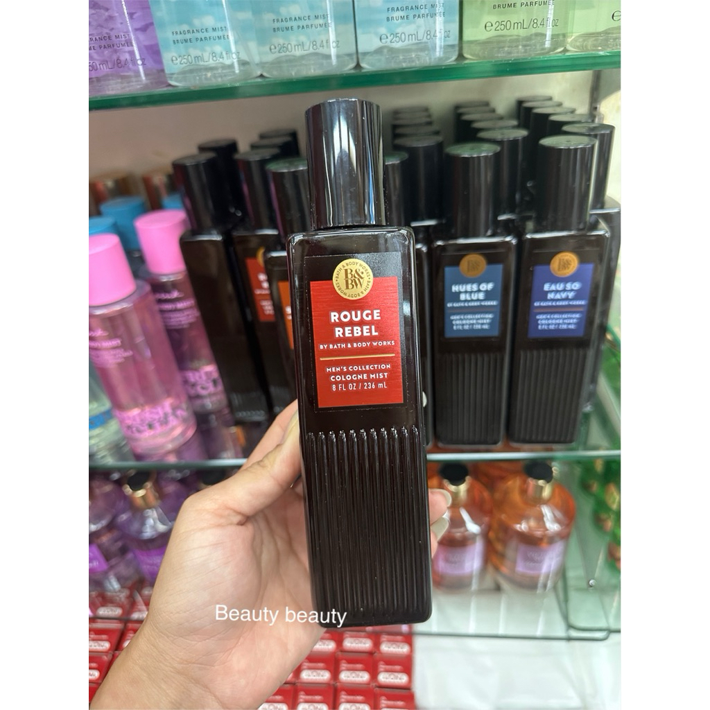 Bath & Body Works Rouge Rebel Cologne Mist For men 236ml. | Shopee Thailand