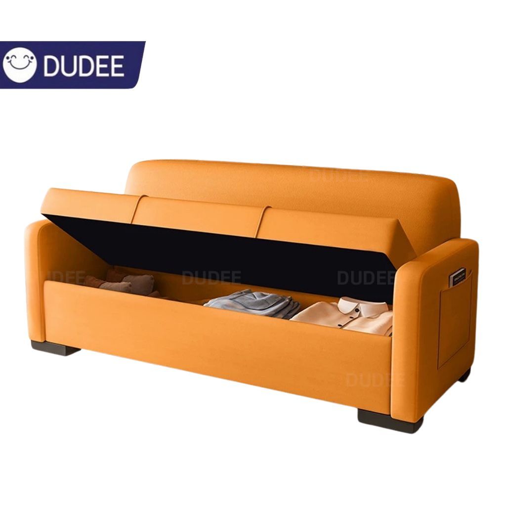 DUDEE โซฟา รุ่น SF-119 สไตล์มินิมอล เก็บของได้เยอะ แข็งแรง ทนทาน | Shopee Thailand