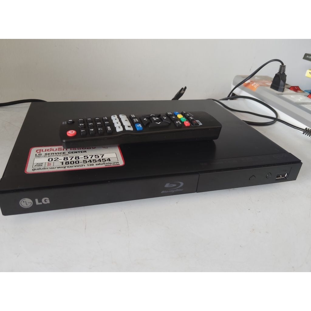 เครื่องเล่น LG Bluray บลูเรย์ รุ่นBP125 ใช้งานได้ปกติ อ่านได้ทั้งแผ่น ...