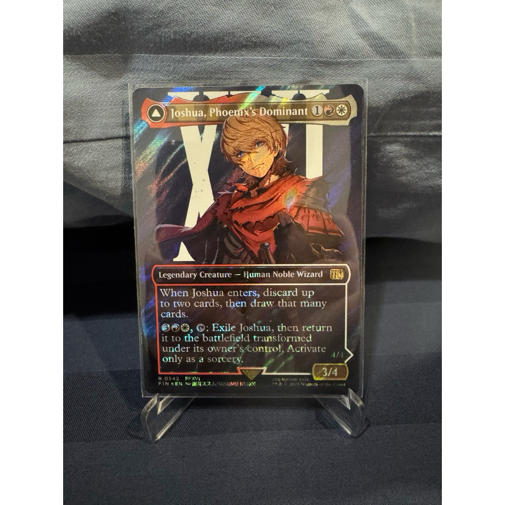 MTG Final Fantasy Variants Foil: Joshua, Phoenix's Dominant (0542 ...
