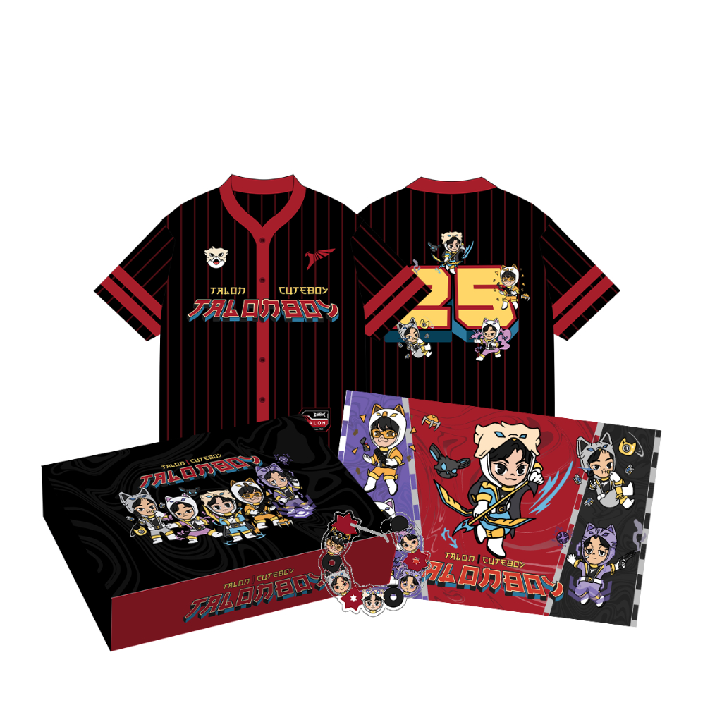 Taboy Jersey Baseball Regular Ver. เบสบอลเจอร์ซี่ Talon | Shopee Thailand