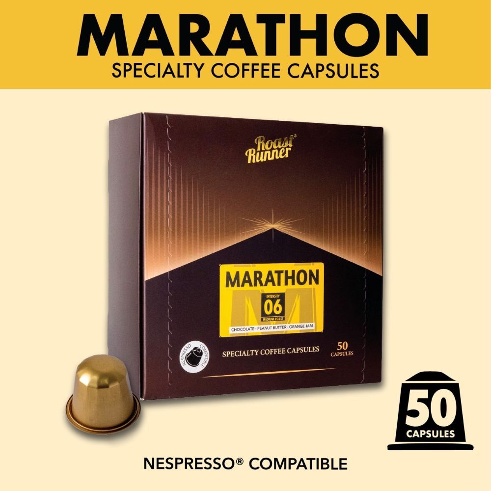 [ แพคใหญ่ ] กาแฟแคปซูล Marathon Specialty Coffee Capsules (Nespresso ...