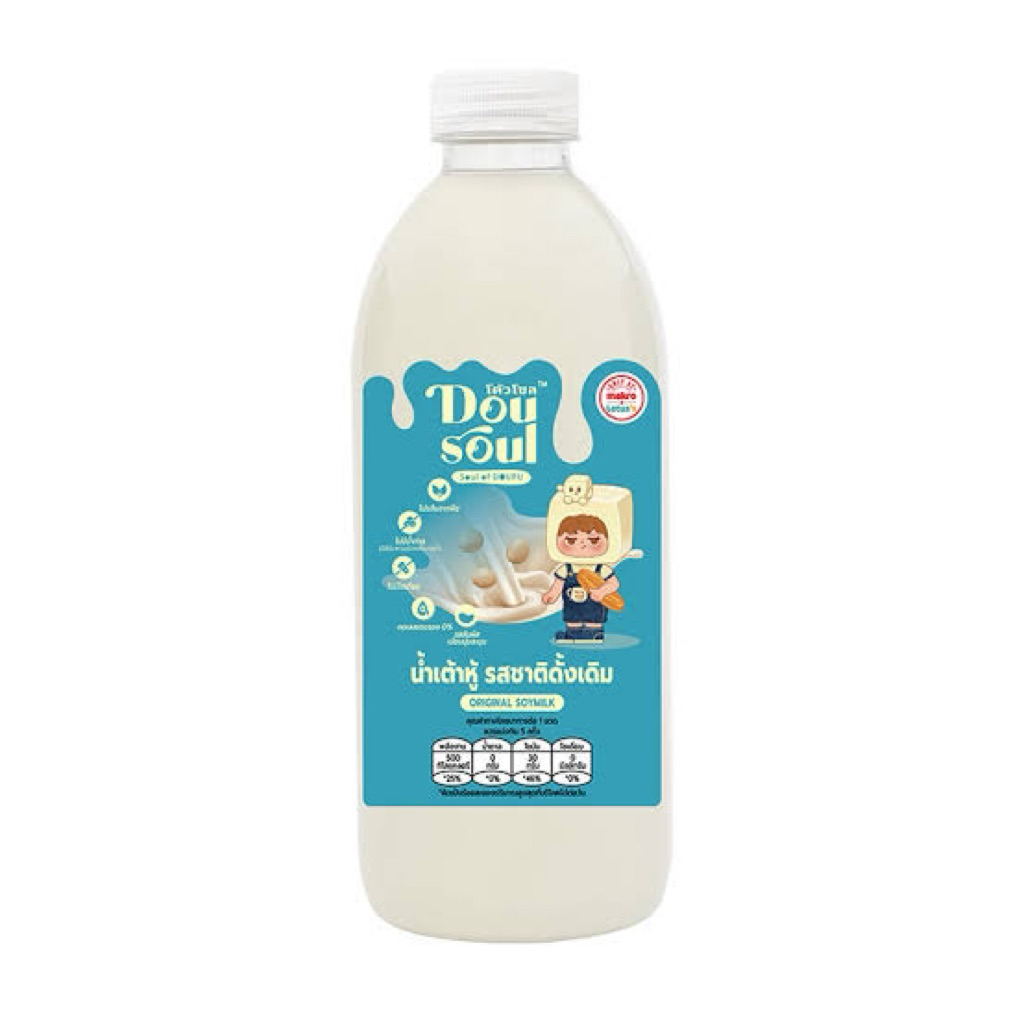 Dousoul (โต้วโซล) น้ำนมถั่วเหลือง 1 ลิตร | Shopee Thailand