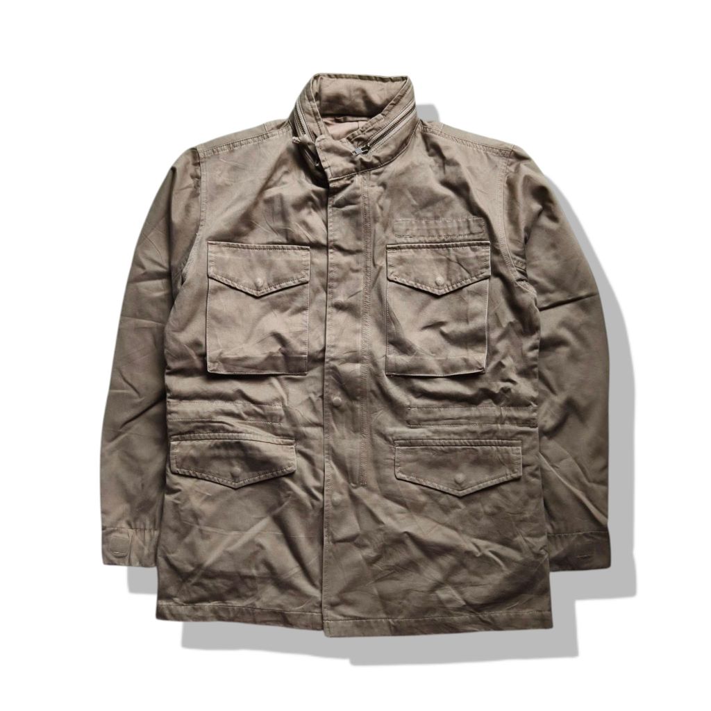 Gu Hooded M-65 Field Jacket รอบอก 43” | Shopee Thailand