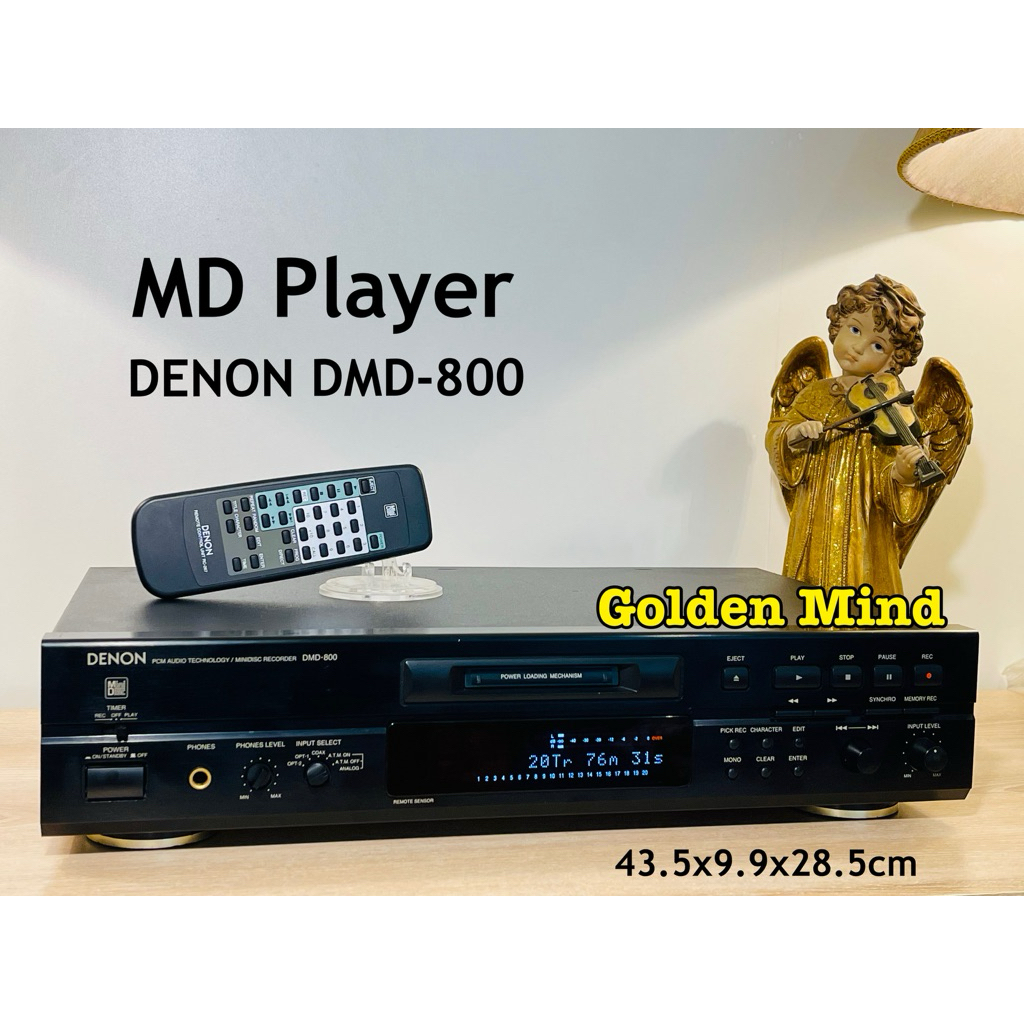 MD-01-240625 DENON DMD-800 เครื่องเล่นเอ็มดีมือสองจากประเทศญี่ปุ่น แถม ...