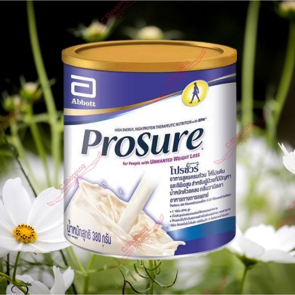 Prosure (โปรชัวร์) ขนาด 380g วนิลา Exp 08/01/2028 | Shopee Thailand