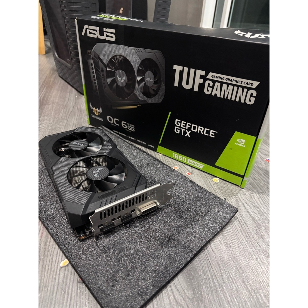 มือสอง ASUS TUF GTX 1660SUPER 6G อุปกรณ์ครบยกกล่อง | Shopee Thailand