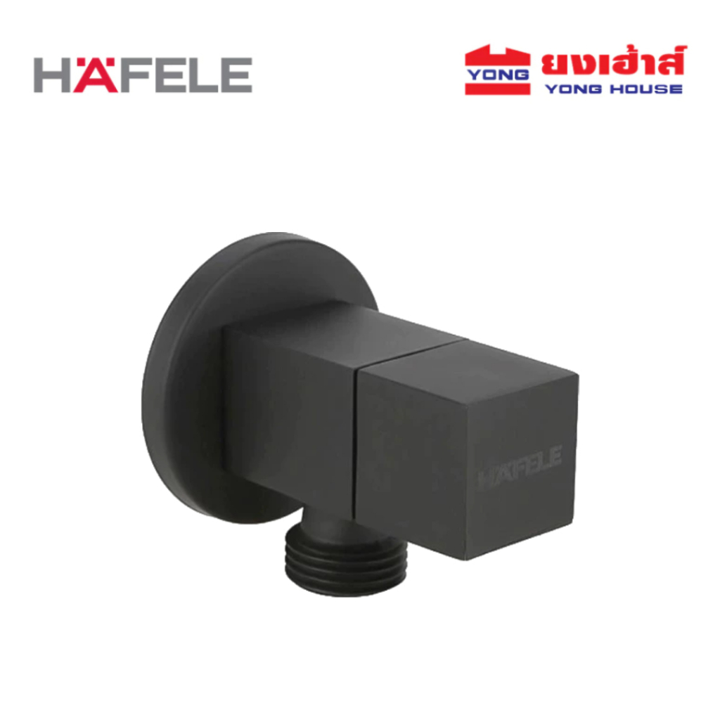 HAFELE สต๊อปวาล์ว 1 ทาง รุ่น 495.60.826 สีดำ วาล์วปิด-เปิดน้ำ สี่เหลี่ยม แบบติดผนัง | Shopee ...