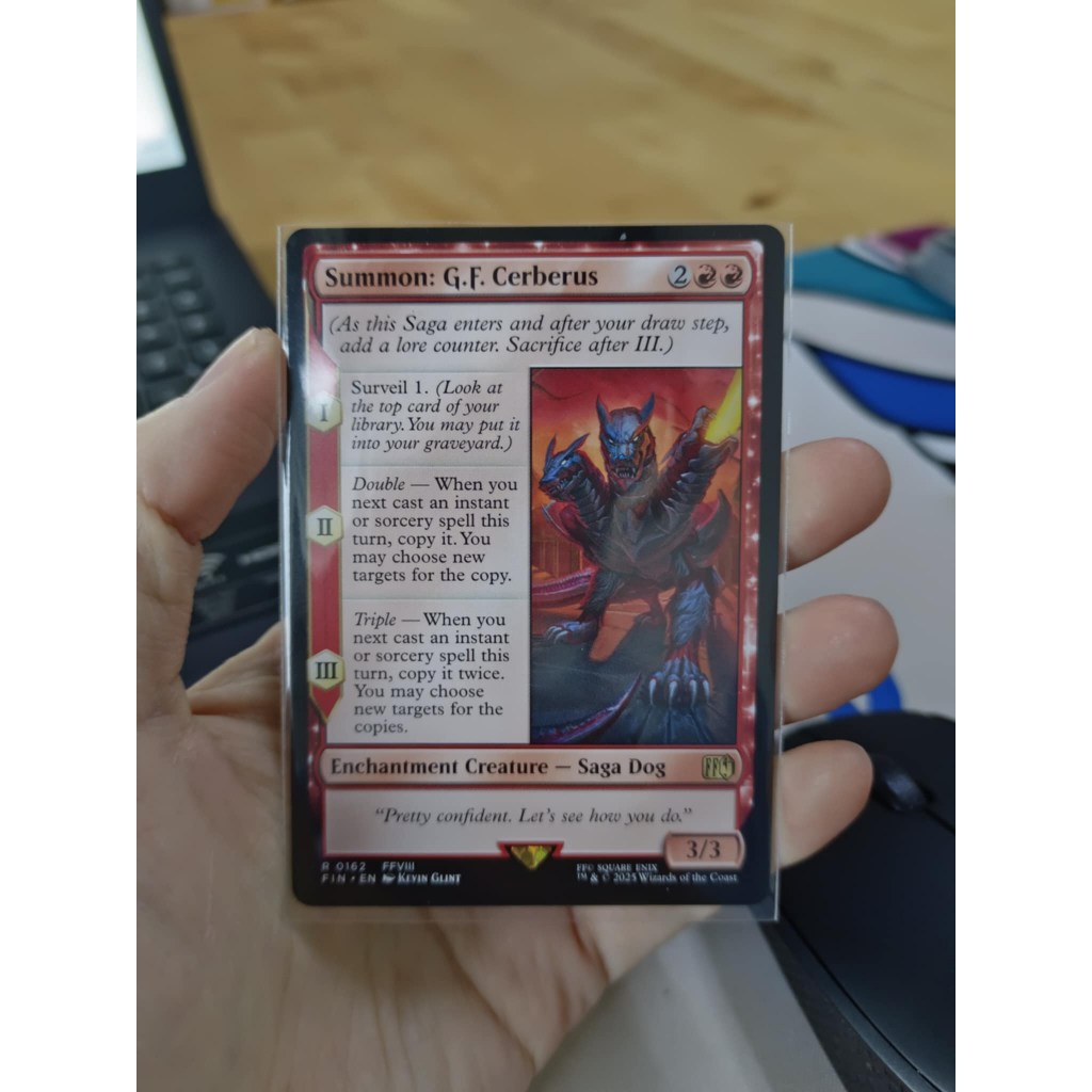 [MTG] Summon: G.F. Cerberus Final Fantasy [Rare] | Shopee Thailand