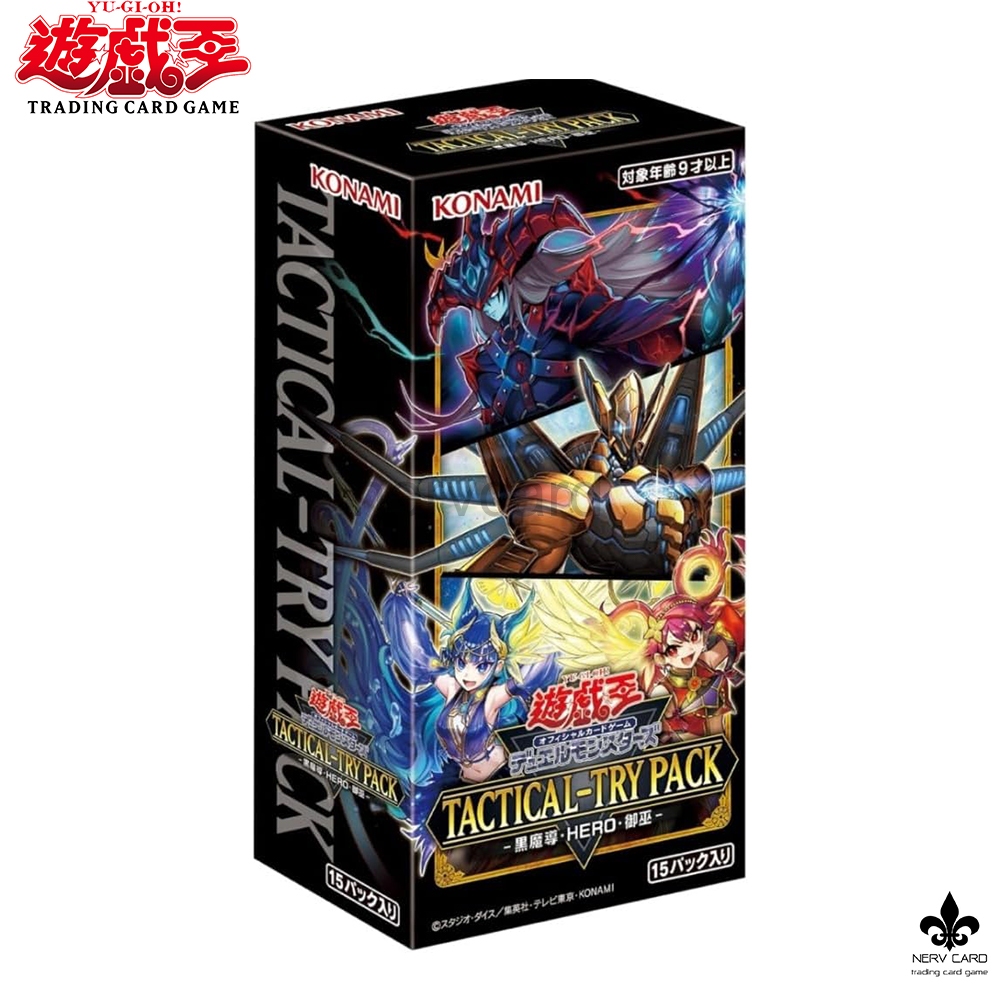 [Yugioh] Tactical-Try Pack Black Magic / Hero / Mikango Booster Box ลิขสิทธิ์แท้ ภาษาญี่ปุ่น ...