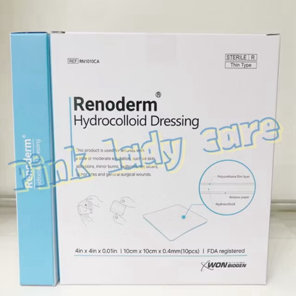 Renoderm 10x10cm 1 กล่อง(10แผ่น),รีโนเดิร์ม 1 กล่อง | Shopee Thailand