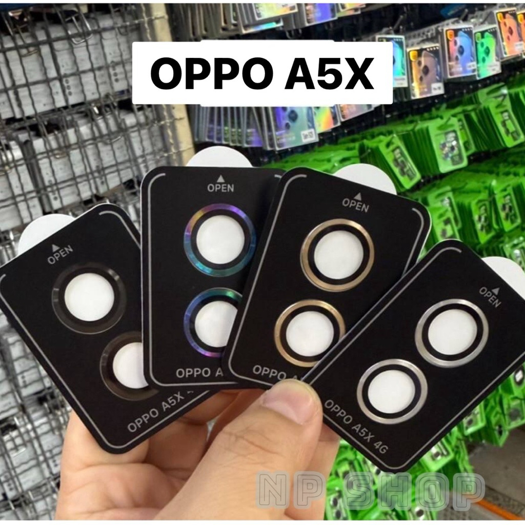 ฟิล์มกระจกวงแหวน รุ่น OPPO A5X/A5Pro(5G) สินค้าตรงรุ่น กันรอยขีดข่วน ...