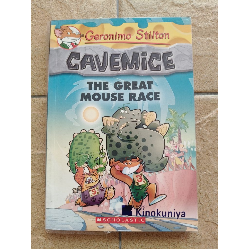 Geronimo Stilton CAVEMICE THE GREAT MOUSE RACE | Shopee Thailand