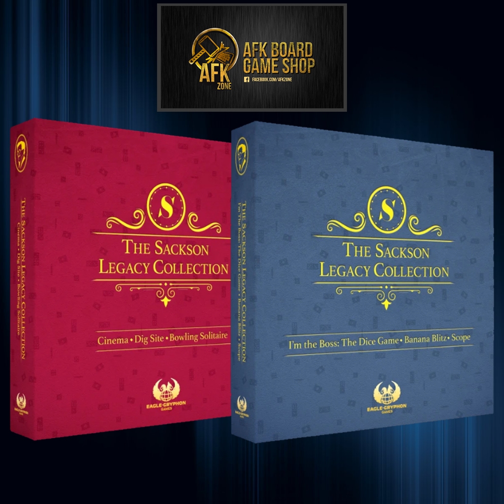 Sid Sackson Legacy Collection Vol1+2 ENG Edition - Board Game - บอร์ดเกม | Shopee Thailand