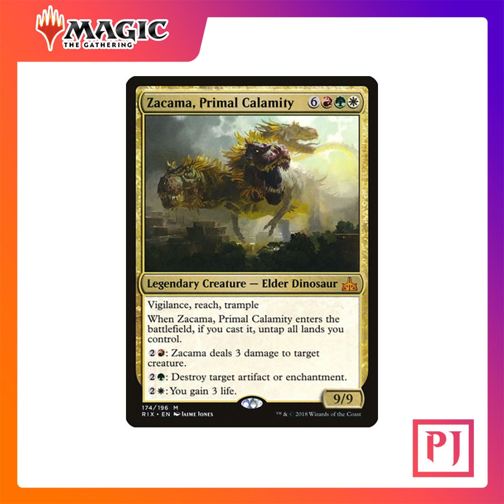 [MTG] Zacama, Primal Calamity [ELD] [MULTI] [MYTHIC] [NORMAL] [ENG ...