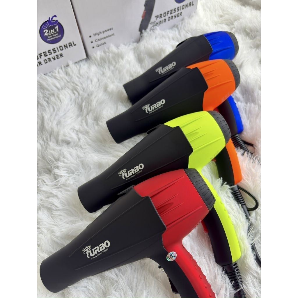 ไดร์เป่าผมเทอร์โบ3900w Turbo ช่างเสริมสวยนิยมใช้ ของแท้100% | Shopee ...