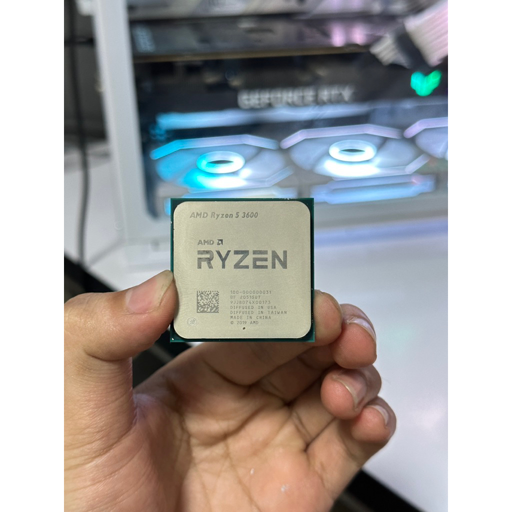 CPU (ซีพียู) AMD RYZEN 5 3600 3.6 GHz (SOCKET AM4) (มีของพร้อมจัดส่ง ...
