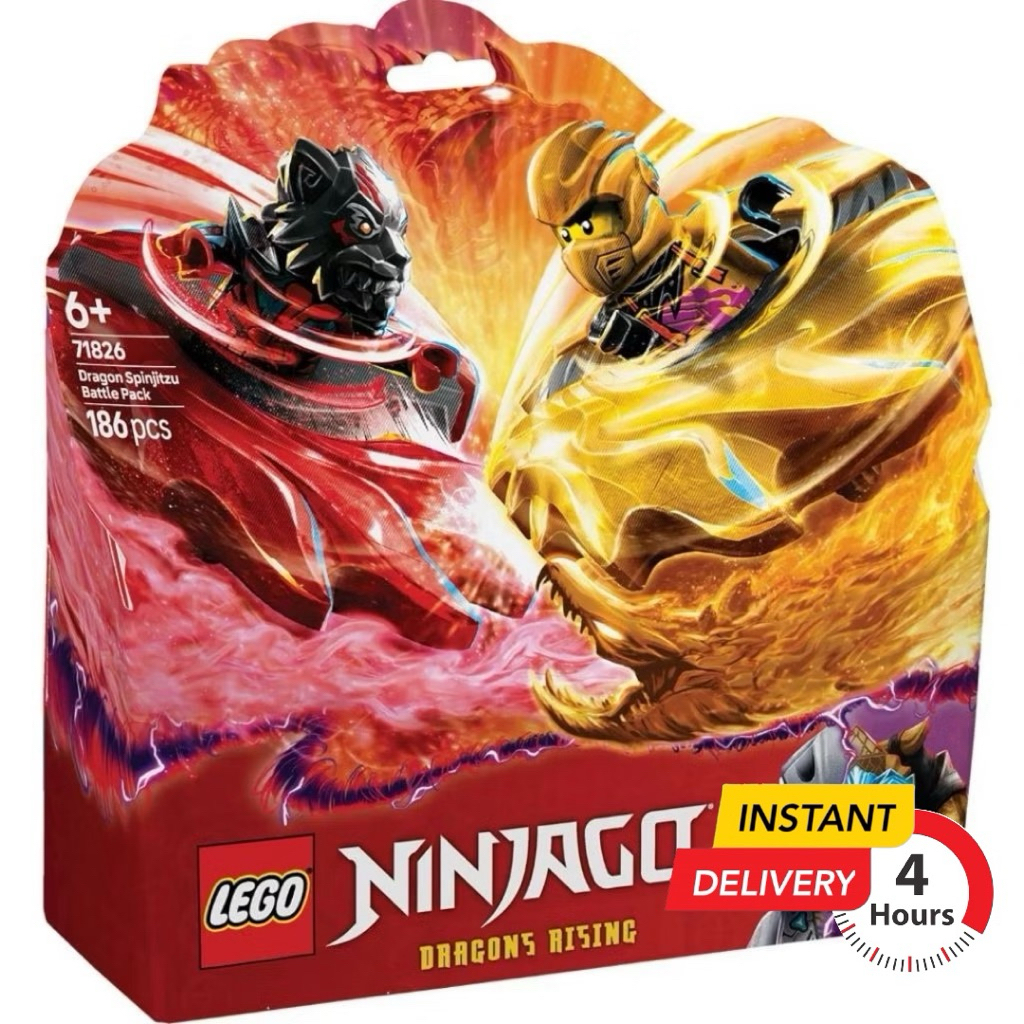 (ส่งด่วนได้) LEGO® NINJAGO® 71826 Dragon Spinjitzu Battle Pack | Shopee ...