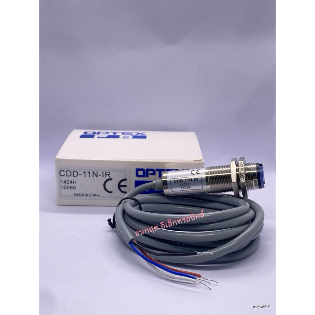 CDD-11N-IR OPTEX โฟโตอิเล็กทริคสวิตช์ เซ็นเซอร์ sensor Photo NPB M18 110mm Distance NPN 2m ...