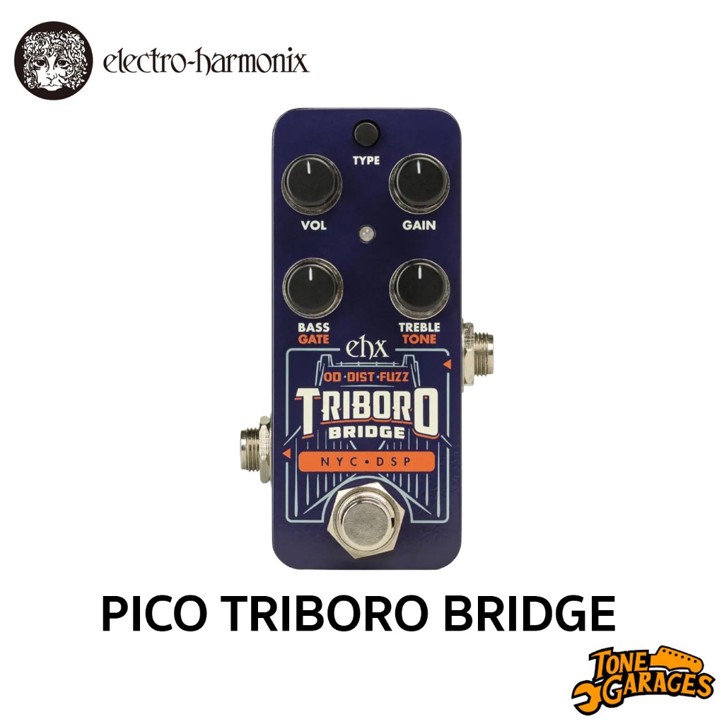 Electro-Harmonix PICO Series TRIBORO BRIDGE เอฟเฟคกีต้าร์ | Shopee Thailand