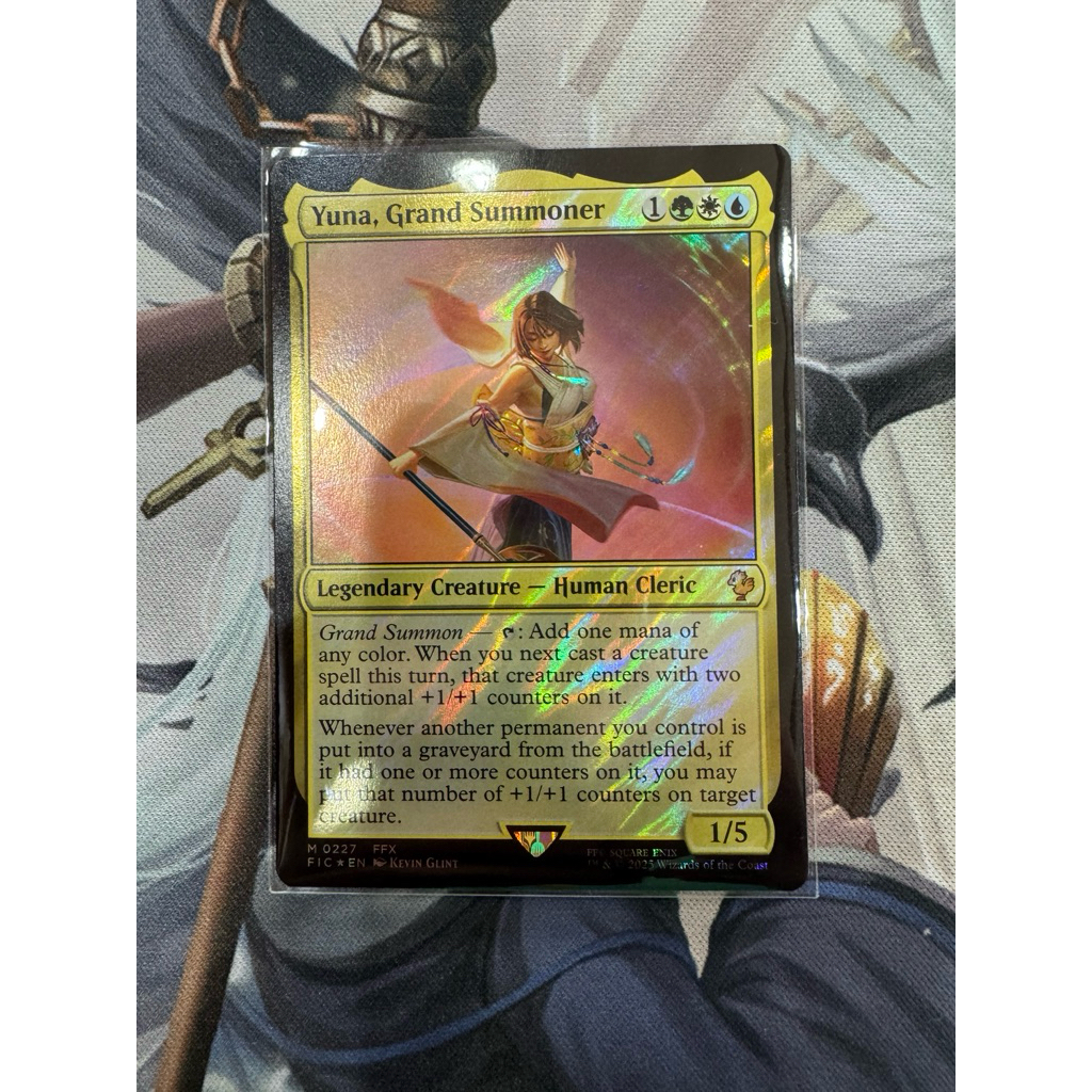 MTG Final Fantasy Commander Decks Foil: Yuna, Grand Summoner (0227 ...