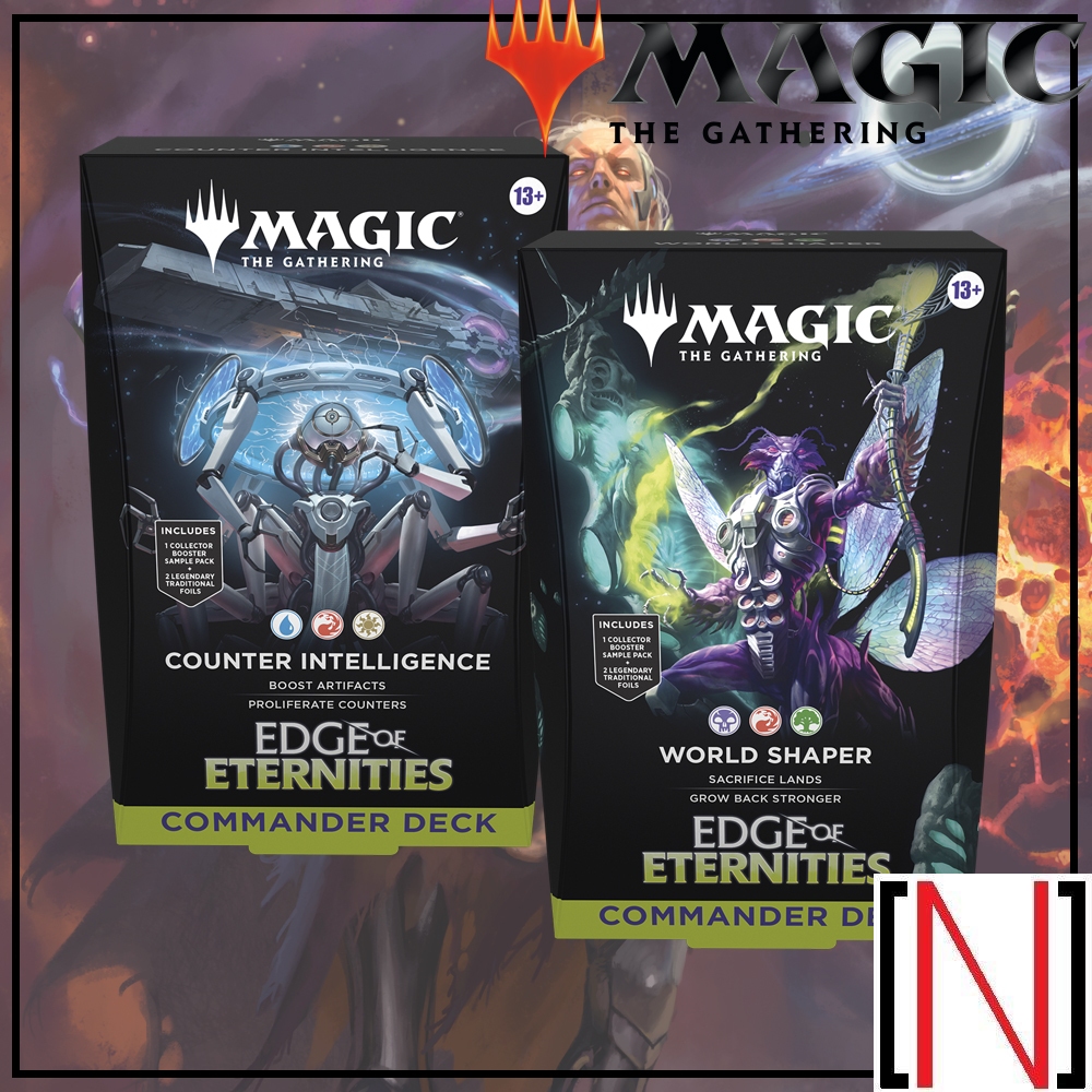 [Pre-Order][MTG] Edge of Eternities Commander Deck Set of 2 [ภาษาอังกฤษ] | Shopee Thailand