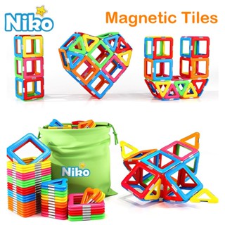 NIKO Magnetic Building Blocks Magnetic Tiles Early Educational Toys ...