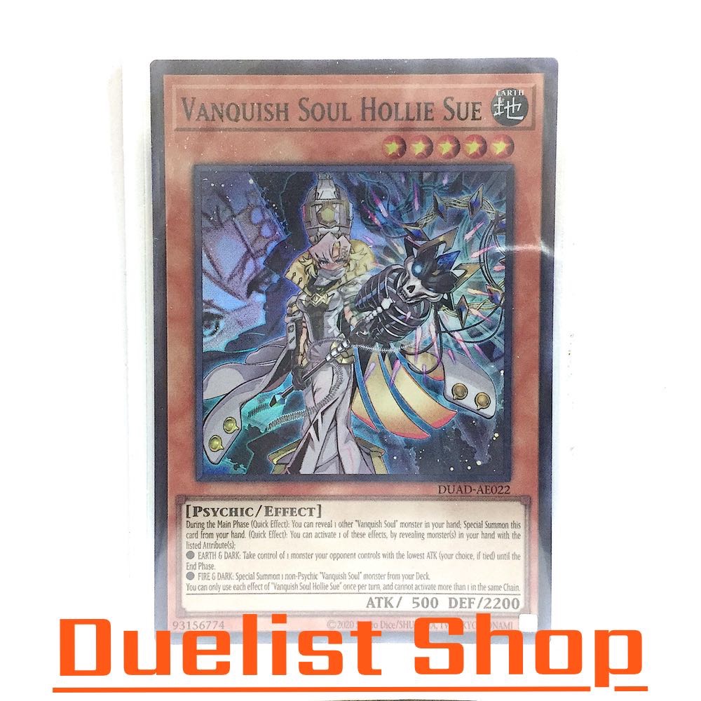 Vanquish Soul Hollie Sue (SR) Monster Earth Level5 [Psychic/Effect] ชุด DUAD-AE022 การ์ดยูกิโอ ...