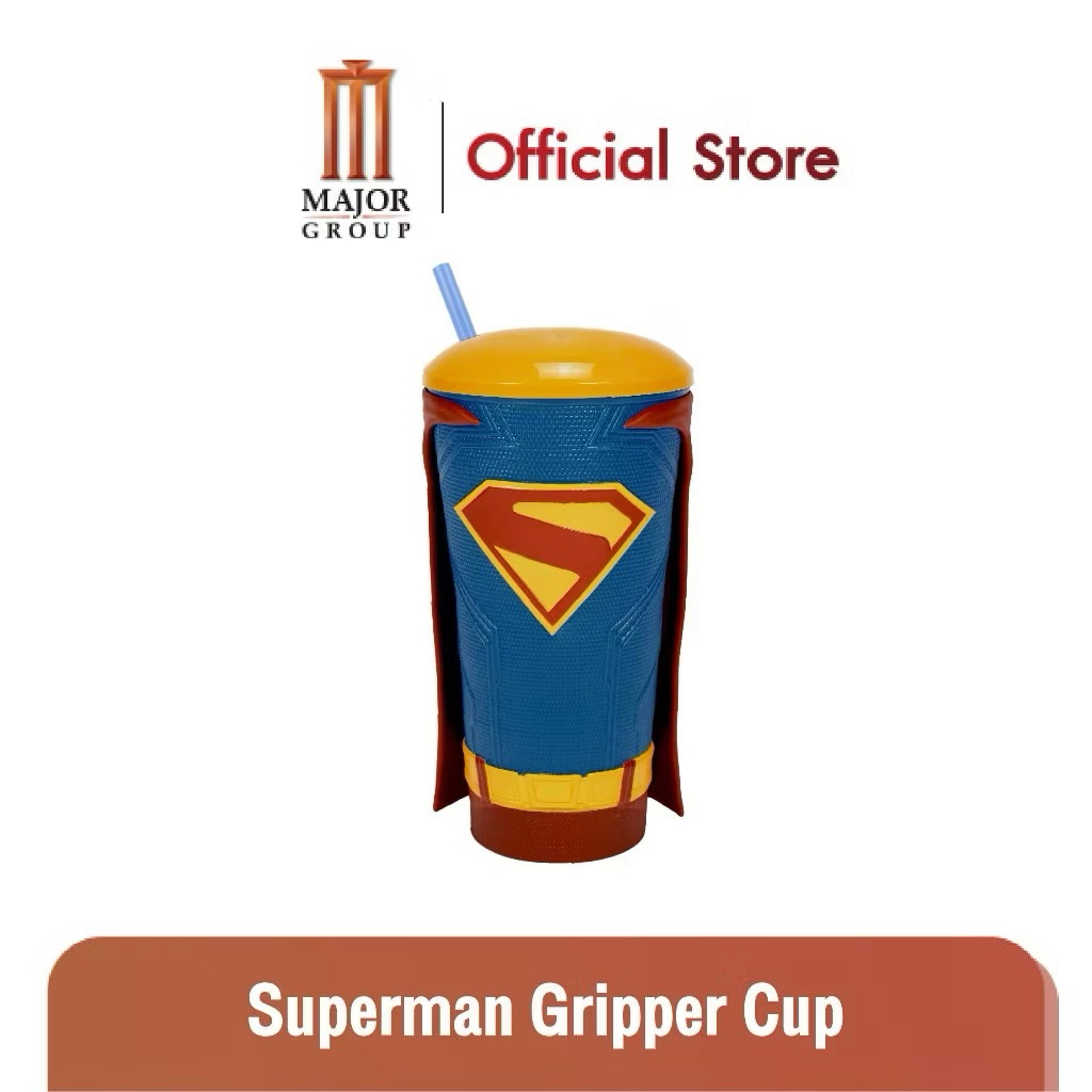 (พร้อมส่ง) ใหม่ ในซีล — MAJOR Superman Gripper Cup — แก้วน้ำผ้าคลุม ...