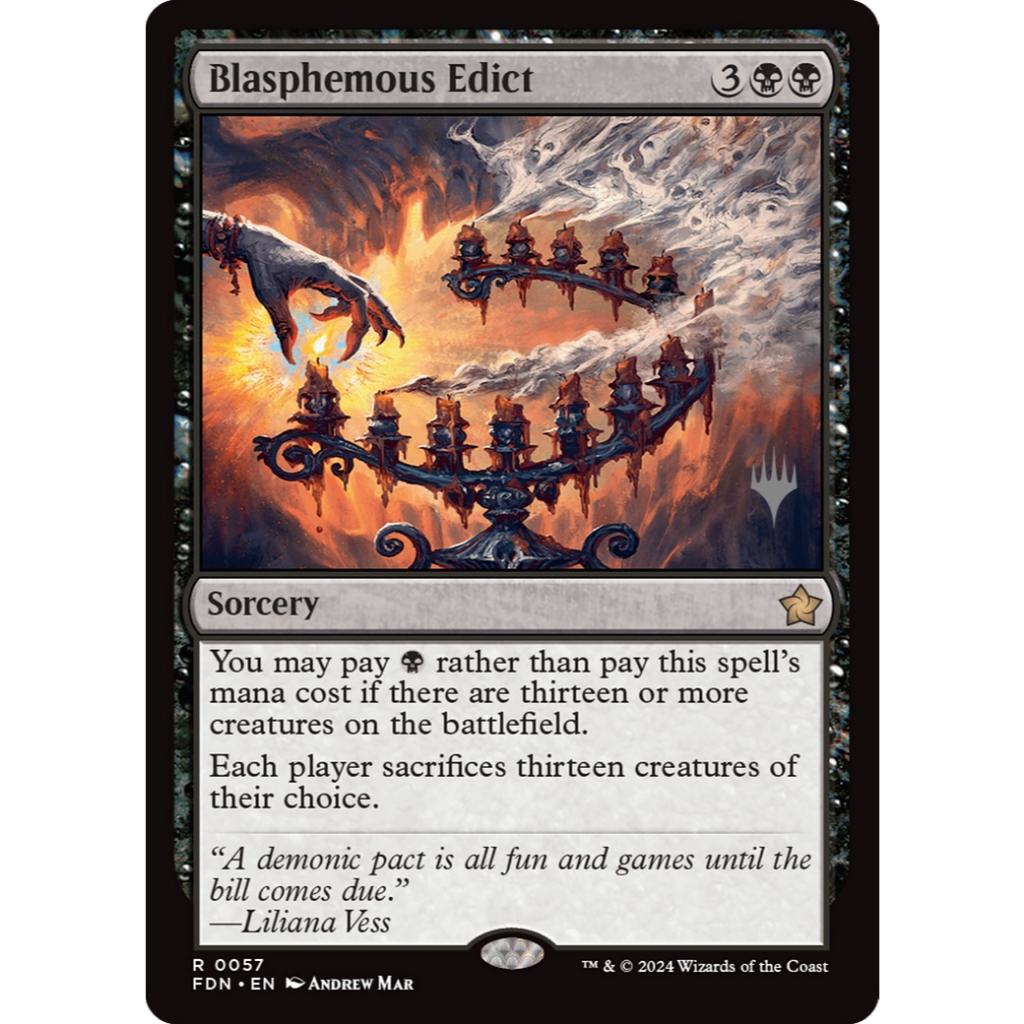 Promo Pack: Blasphemous Edict (Promo Pack) | Shopee Thailand