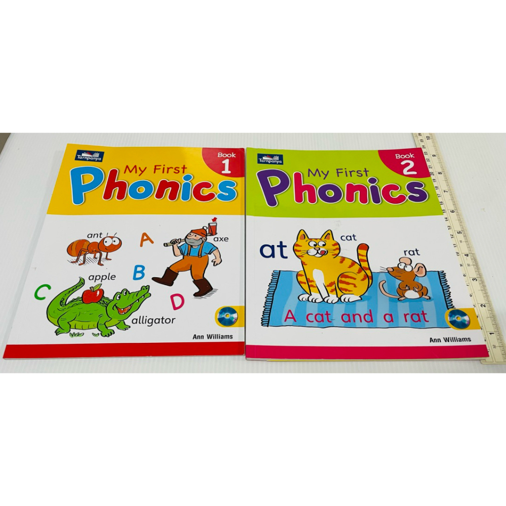 มือสอง สภาพดี My First Phonics book1 อนุบาล ธารปัญญา 2 เล่ม 180 บาท ...