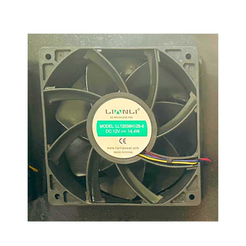 พัดลมเครื่องขุด เครื่องasic miner S9/L3+/D3/E9/T9 /S7 ขนาด12cm 12v 6000 ...