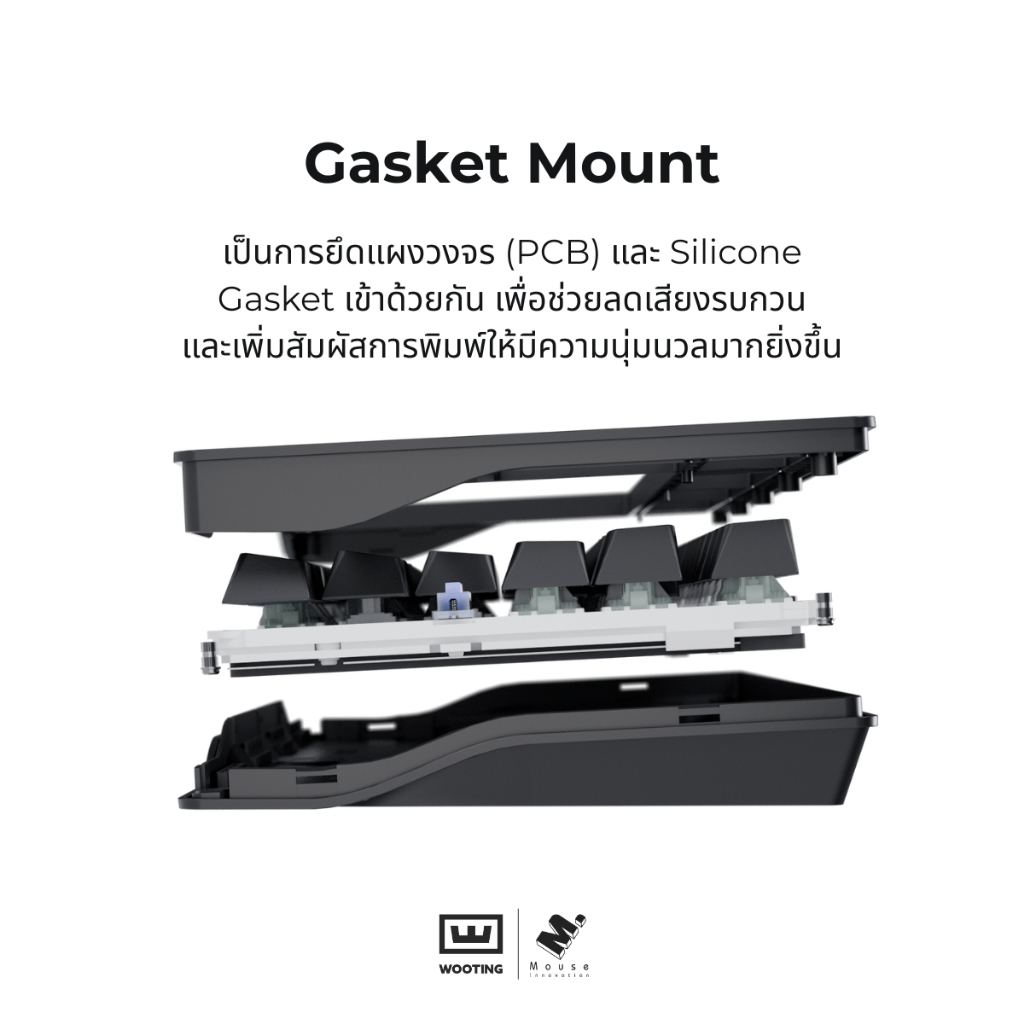 [รองรับจัดส่งด่วน] คีย์บอร์ด (Keyboard) Wooting รุ่น 80HE (รับประกัน ...