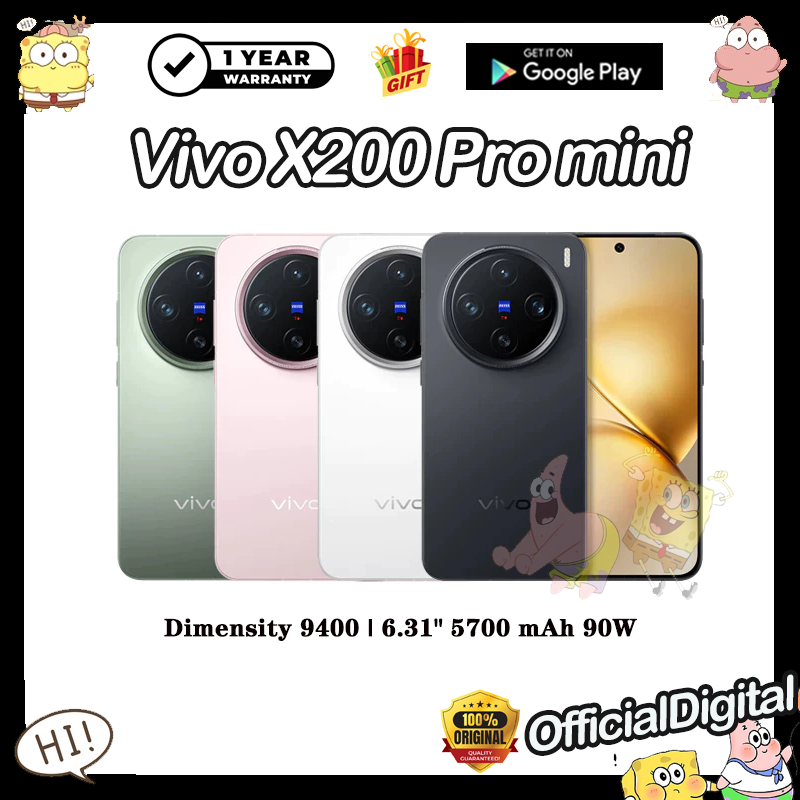 Vivo X200 Pro mini Dimensity 9400 6.31" 5700mAh 90W Zeiss Super ...
