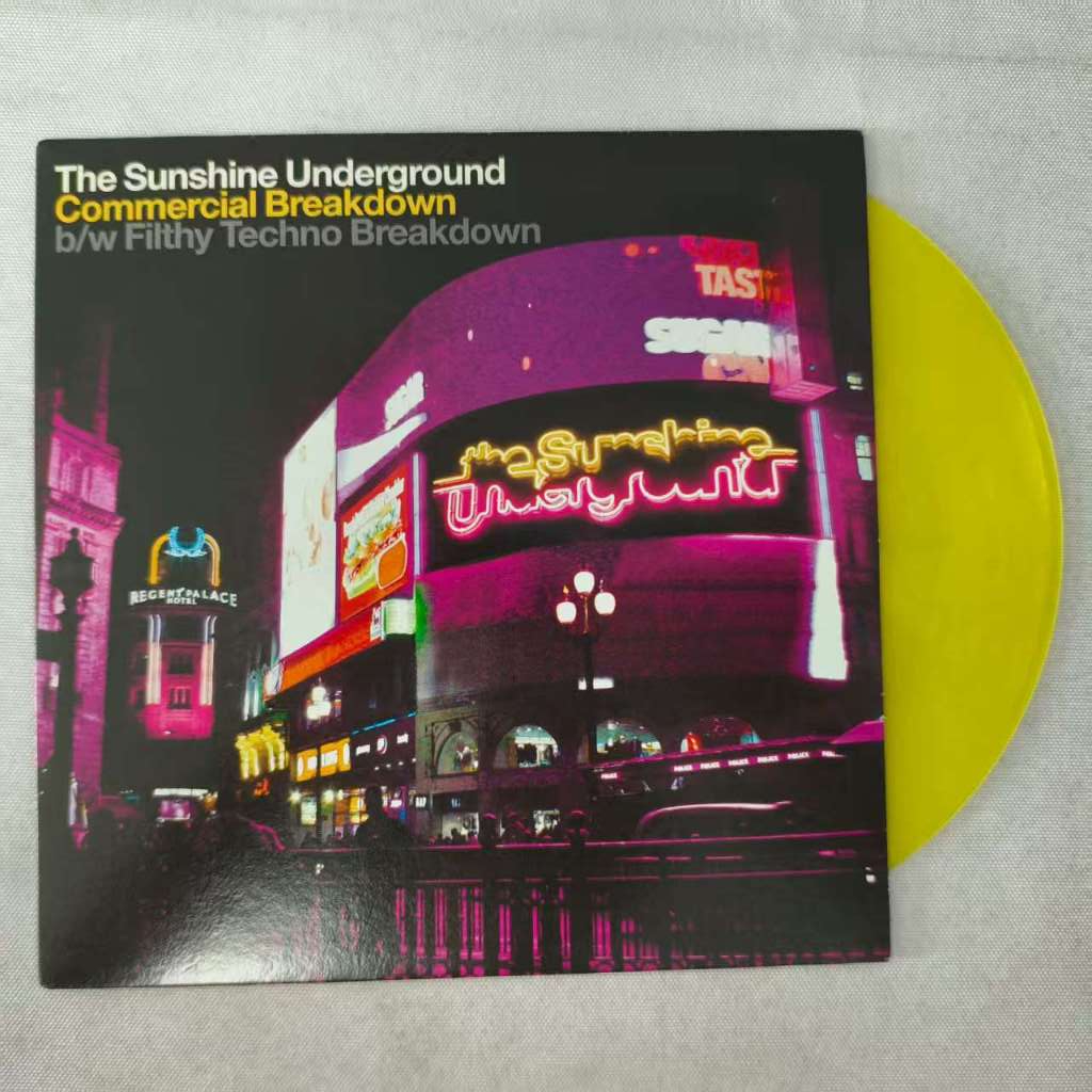 The Sunshine Underground - Commercial Breakdown ขนาด 7 นิ้ว LP WW1 | Shopee Thailand