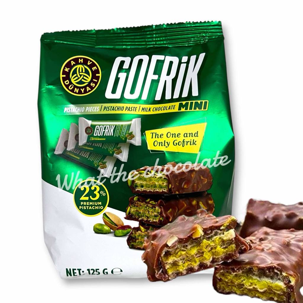 Turkish Chocolate Pistachio wafers เวเฟอร์ช็อคโกแลตพิสตาชิโอ นำเข้าจาก ...