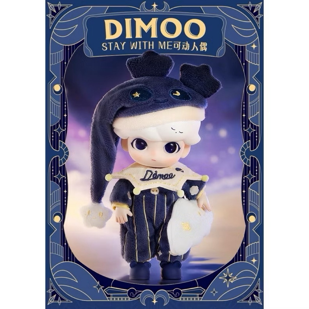ทักแชทมีส่วนลด* Pop Mart Dimoo BJD Stay with me มือ 2 แกะเช็ค | Shopee ...