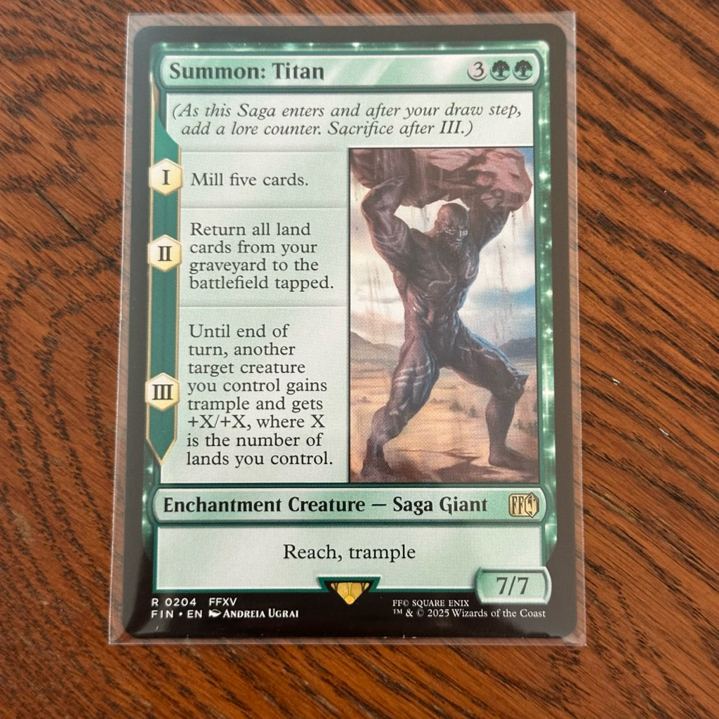 Final Fantasy: Summon: Titan | Shopee Thailand